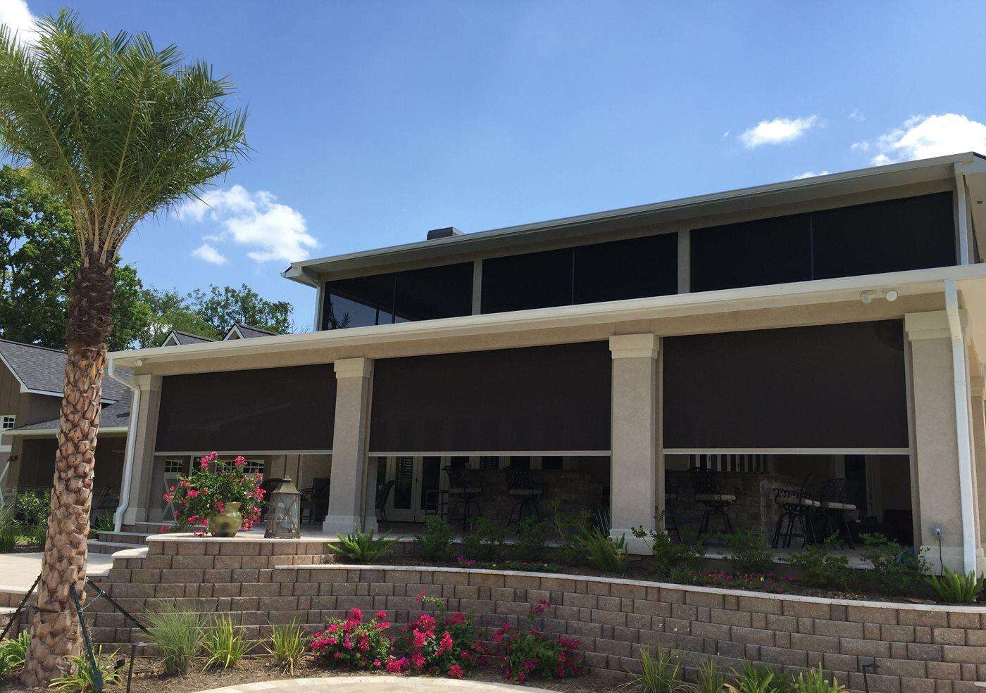 Commercial & Residential Outdoor Screen Shades Dallas-Ft Worth